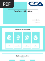 Strategie de Diversification | PDF | Gestion stratégique | Business