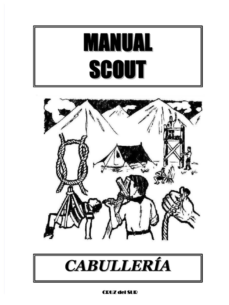 Importancia de la Cabullería Scout | PDF | Cuerda | Nudo