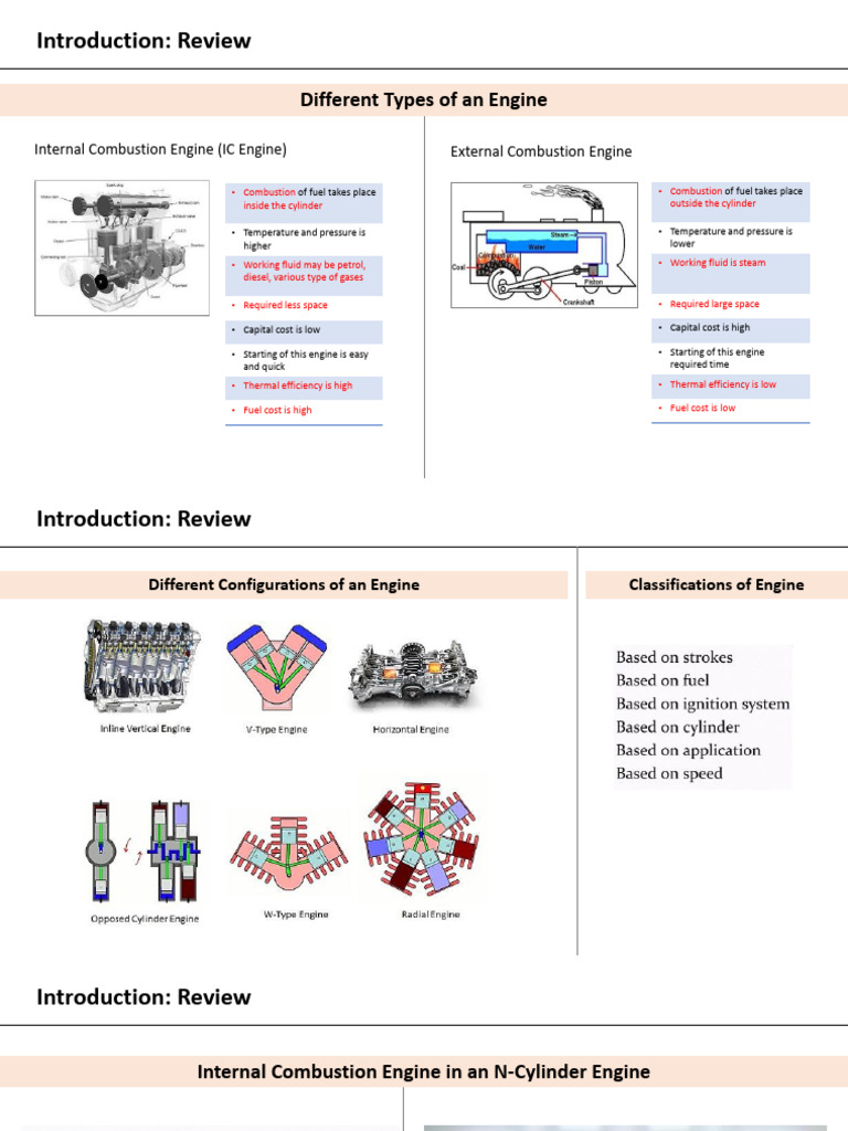 Combustion Engine Processes Intro | PDF | Internal Combustion Engine | Diesel Engine