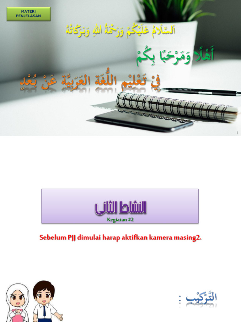 Nasyath 2 - Dars Tsaniy - PJJ Arab - 2021 - Materi-1 | PDF