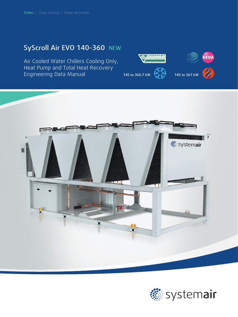 Systemair Syscroll 140 | PDF | Heat Pump | Heat Exchanger