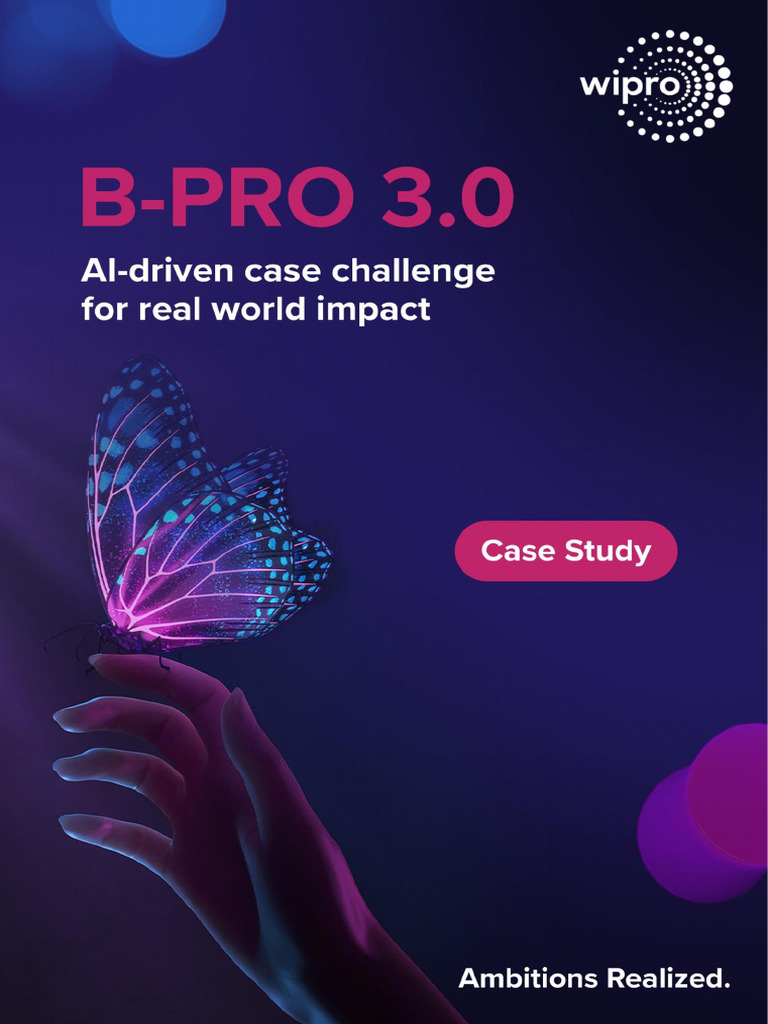 Wipro BPRO Case Study | PDF | Artificial Intelligence | Intelligence (AI) & Semantics