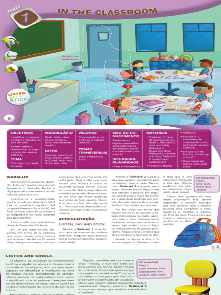 TG Kids 3 - Units1 e 2 | PDF