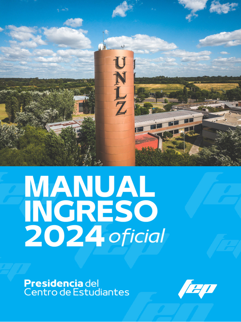 Manual Ingreso 2024 - FEP | PDF