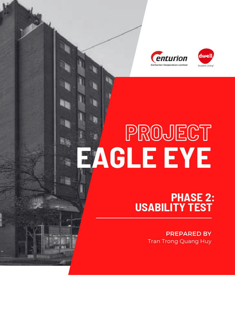 Combined File Project Eagle Eye - Phase 2. Usability Test | Download ...