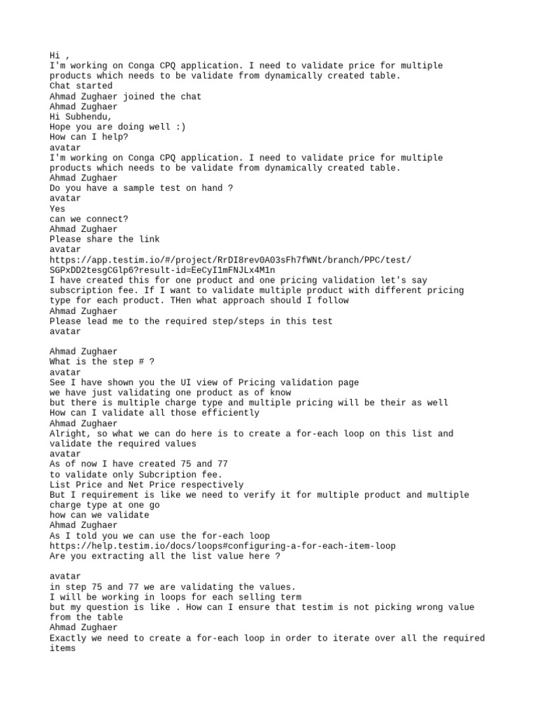 Connect On Testim Loops Pdf Control Flow Computer Engineering