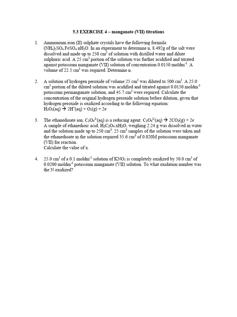5.3_exercise_1_-_manganate__vii___titrations | PDF