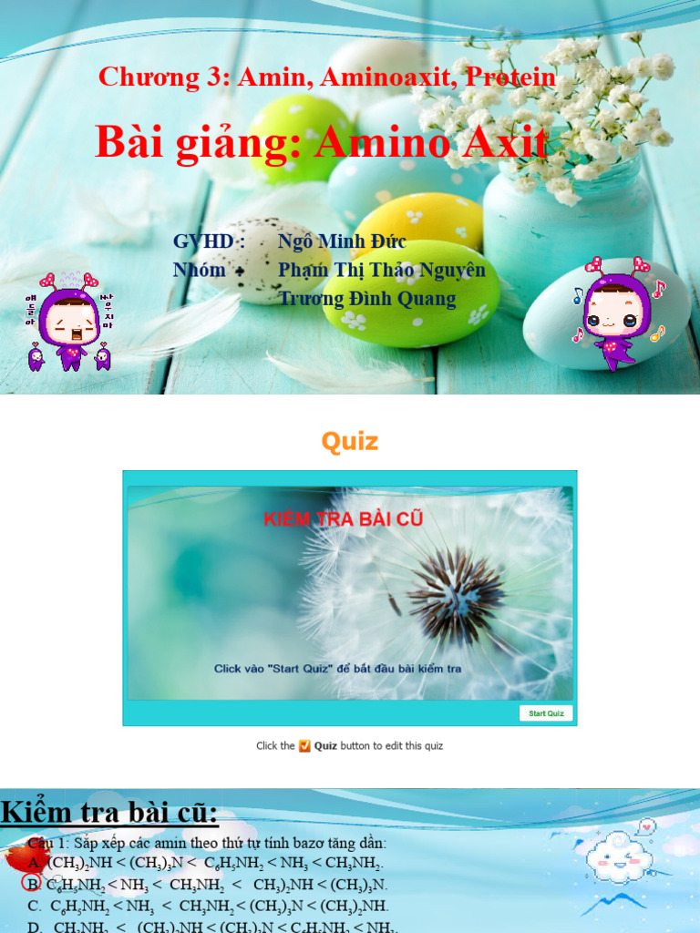 Bai 10 Amino Axit | PDF