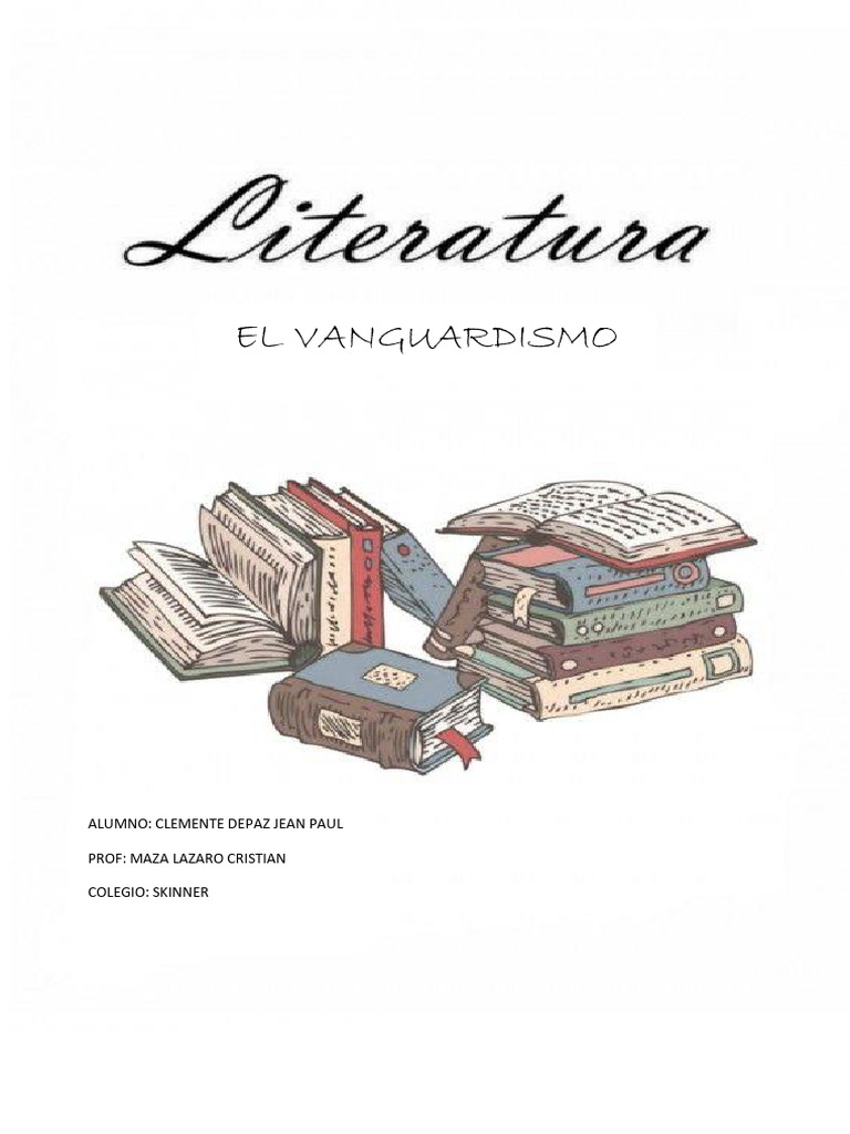 El Vanguardismo | PDF | Vanguardia | Federico García Lorca