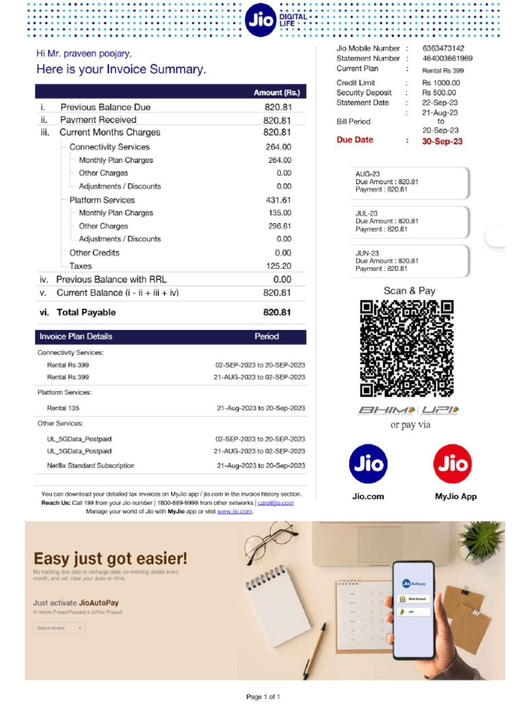 Sept Bill | PDF