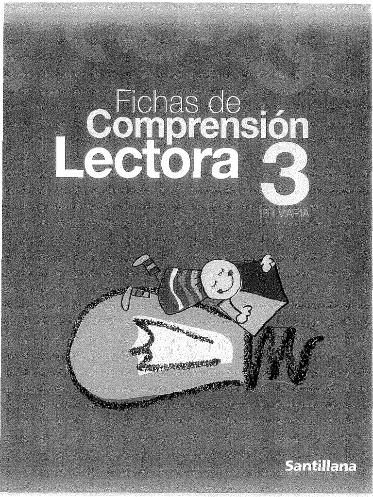 Fichas Comprension Lectora 3 Primaria Santillana | PDF