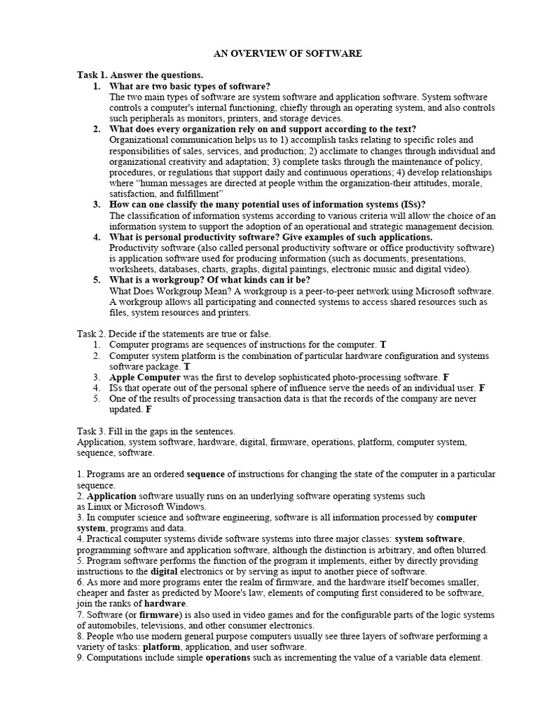 Software Basics for Beginners | PDF | Software | Application Software