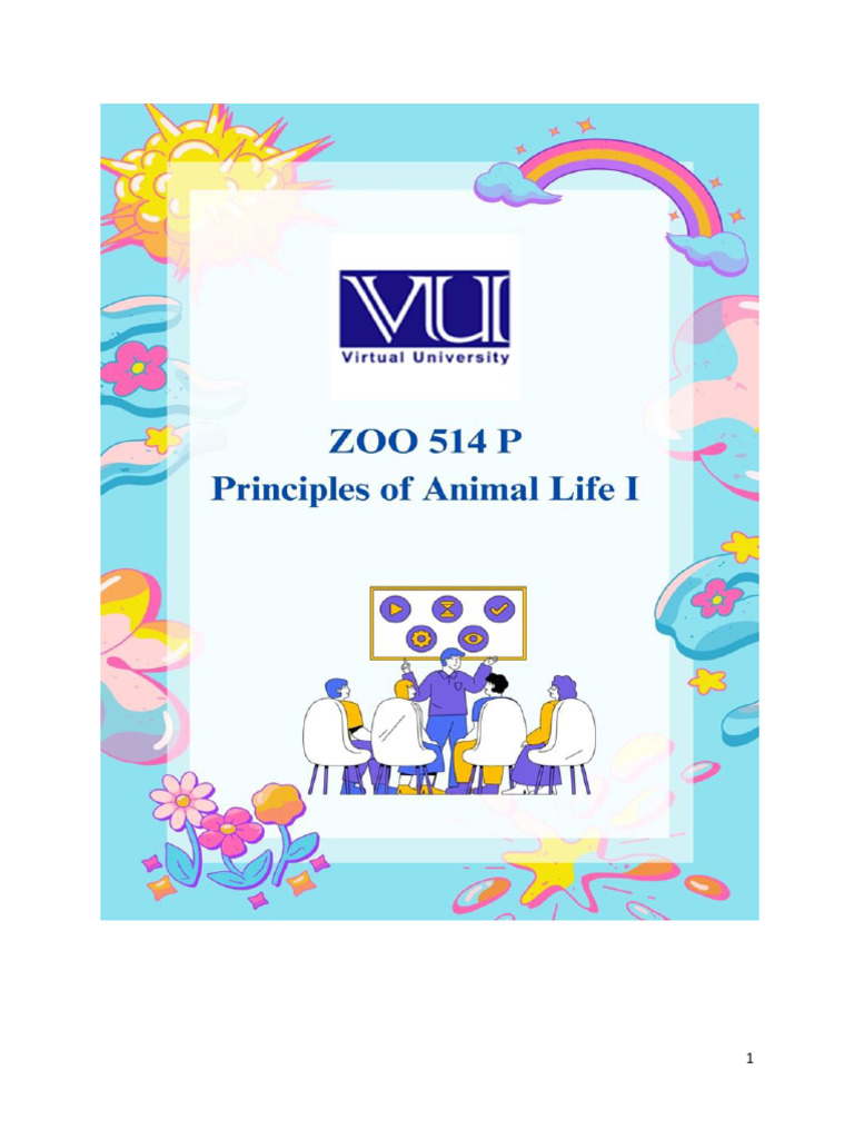 Zoo 514 P (Principles of Animal Life I) 24-08-23 | PDF | Epithelium ...