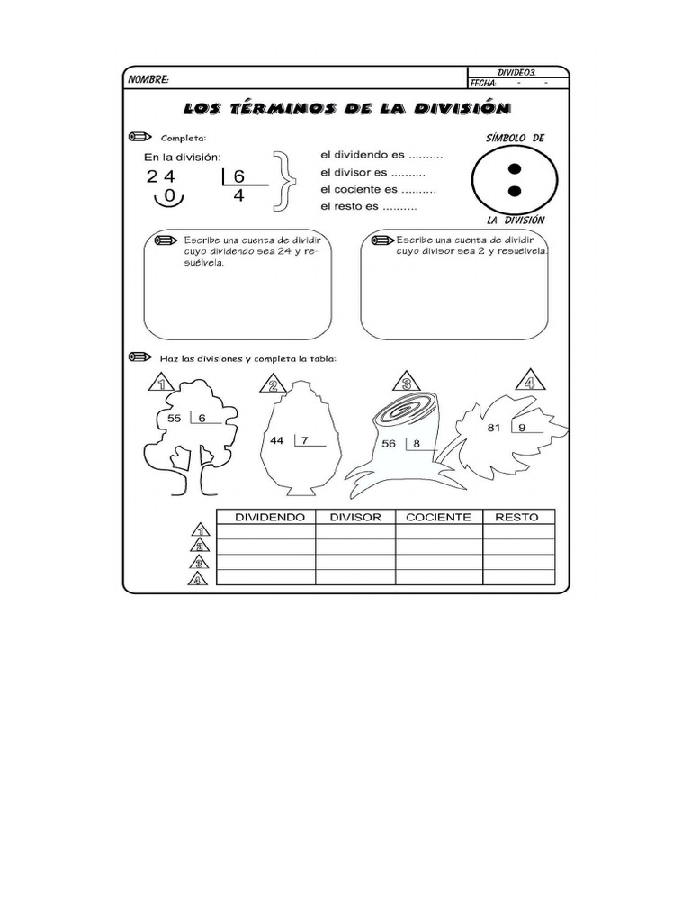 Practica Division | PDF