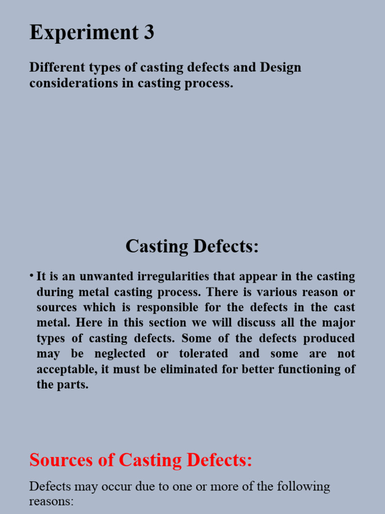 Defects | PDF | Procedural Knowledge | Crafts