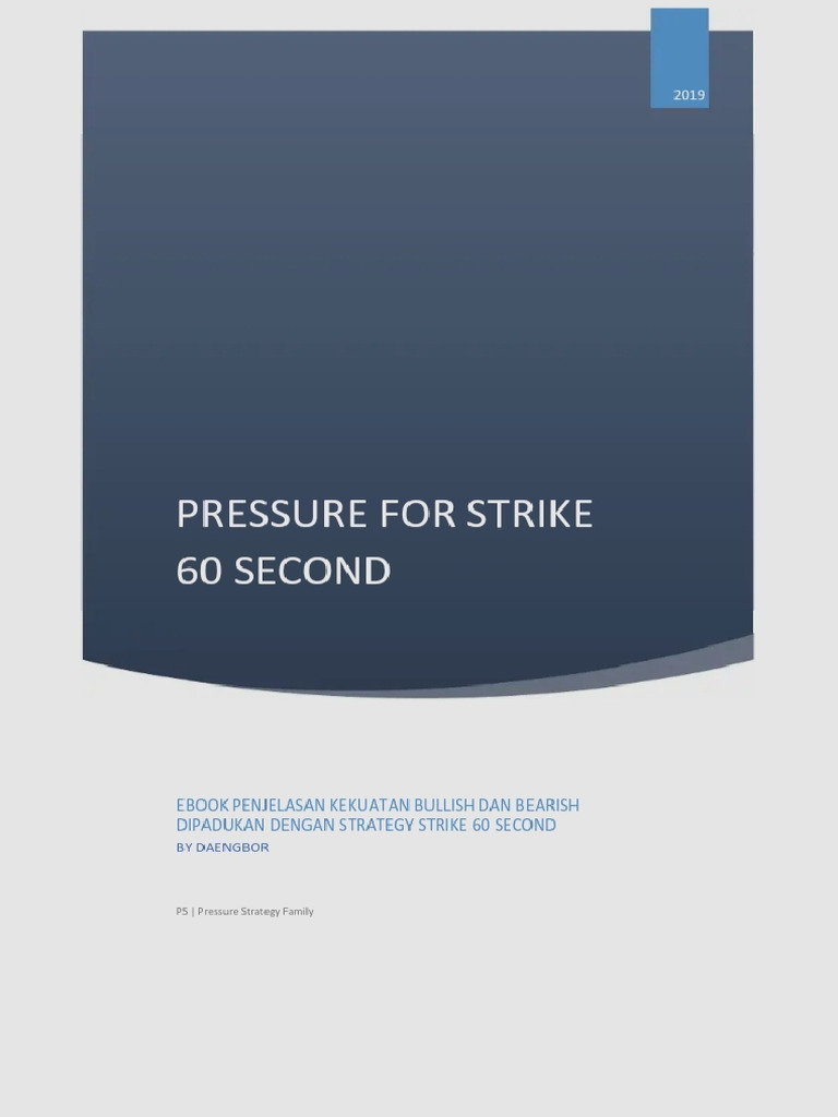 Pressure For Strike 60 Second | PDF