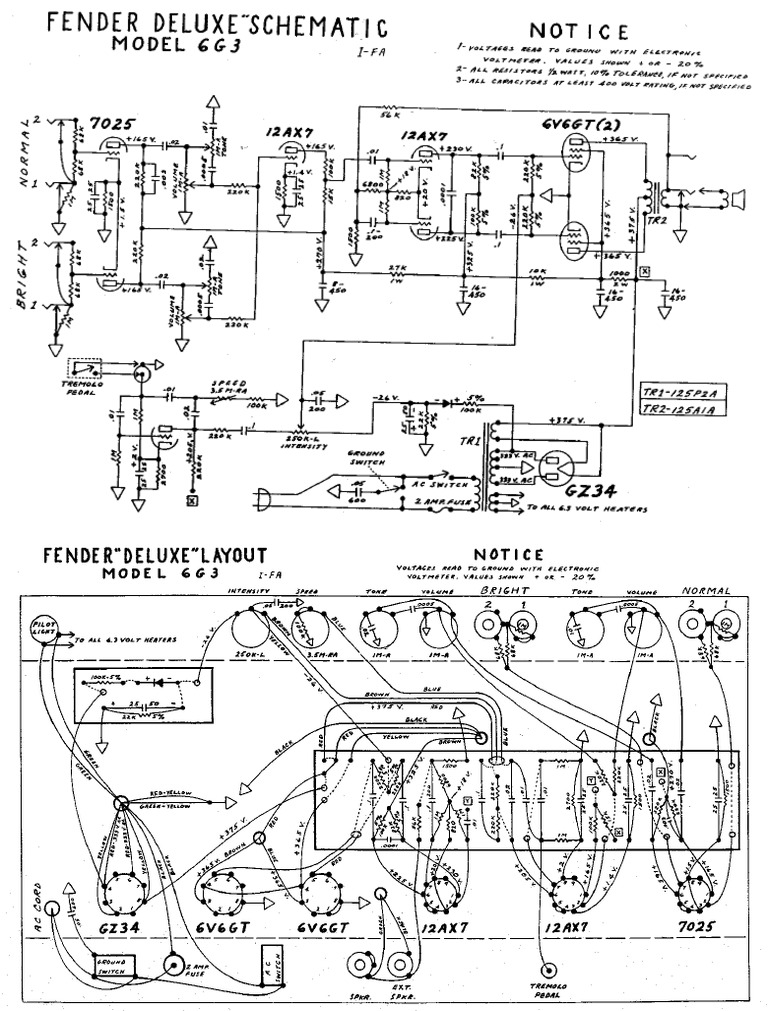 Deluxe 6g3 Schem | PDF