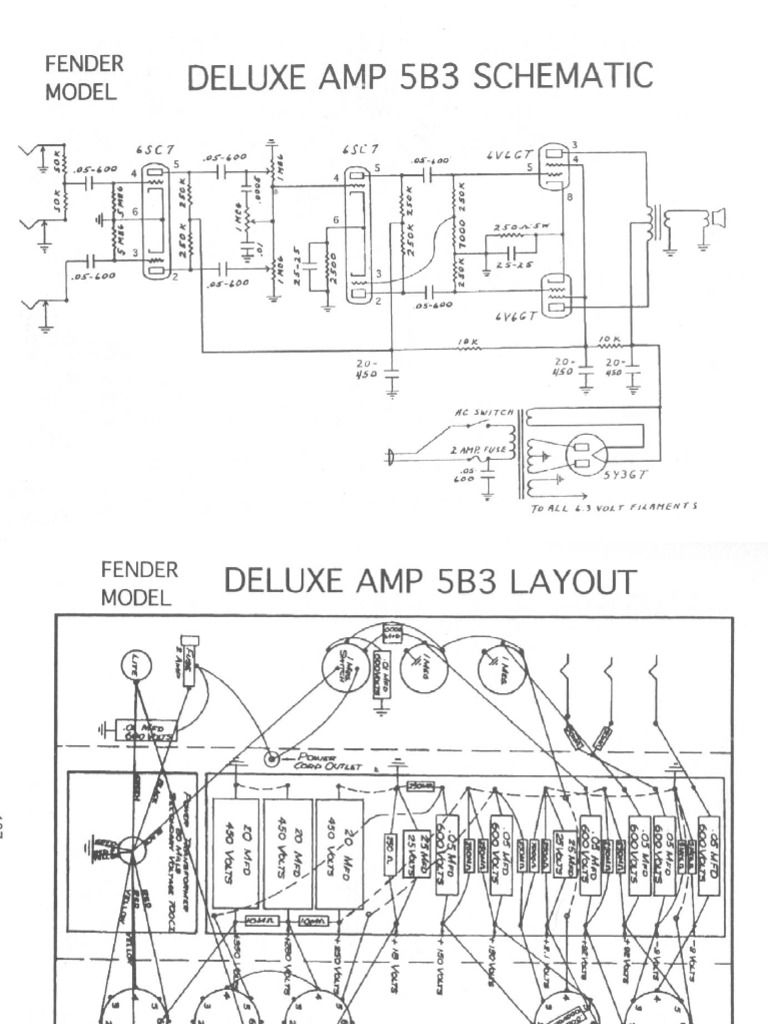 Deluxe 5b3 Schem | PDF