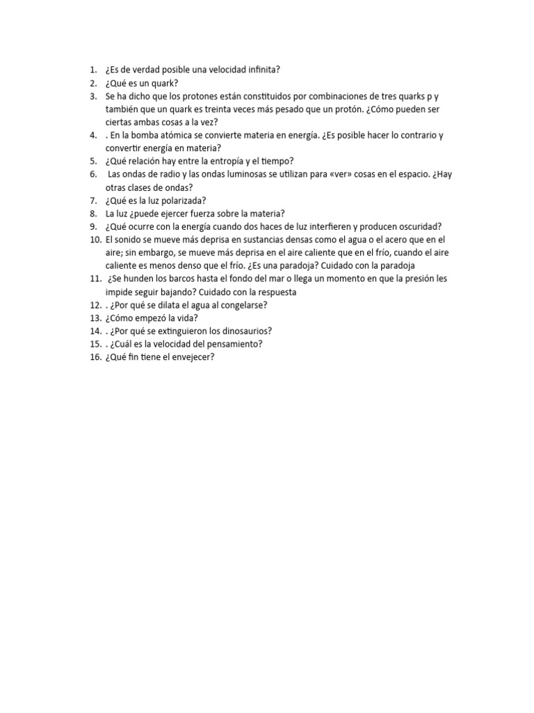 Cuestionario 3 | PDF