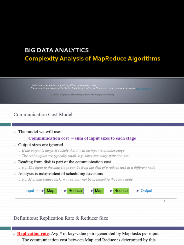 Bda Unit I Lecture8 1 | PDF | Map Reduce | Matrix (Mathematics)