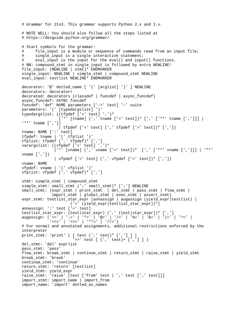 Grammar | PDF | Parsing | Syntax (Logic)