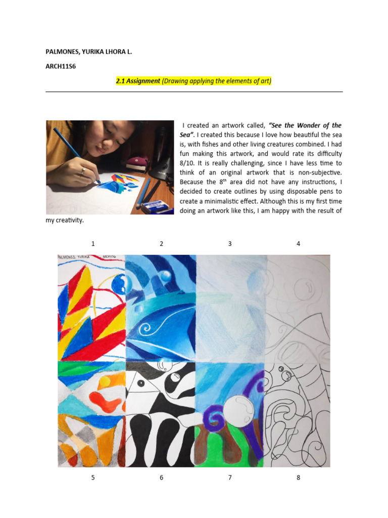 Abstract Painting | PDF