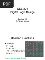 Lecture 3 Minterms and Maxterms | PDF | Boolean Algebra | Teaching Mathematics