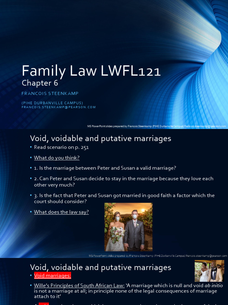 Family | PDF | Annulment | Marriage