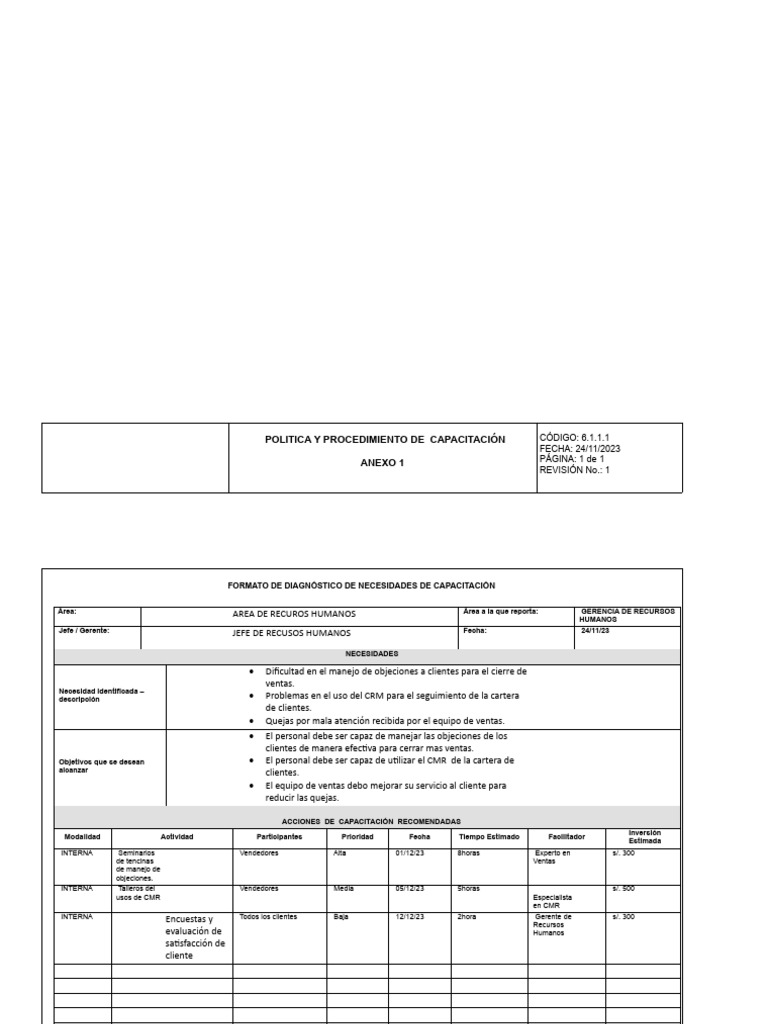 Capacitación Final | PDF | Business | Economias