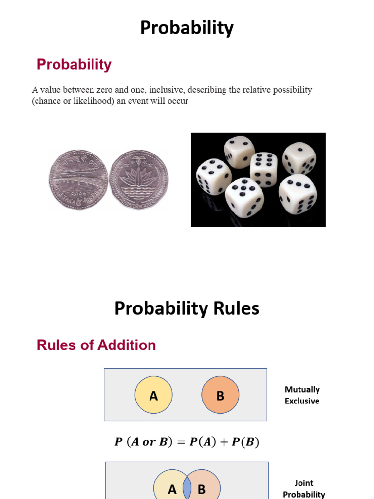 Probability | Download Free PDF | Probability | Mathematical And Quantitative Methods (Economics)