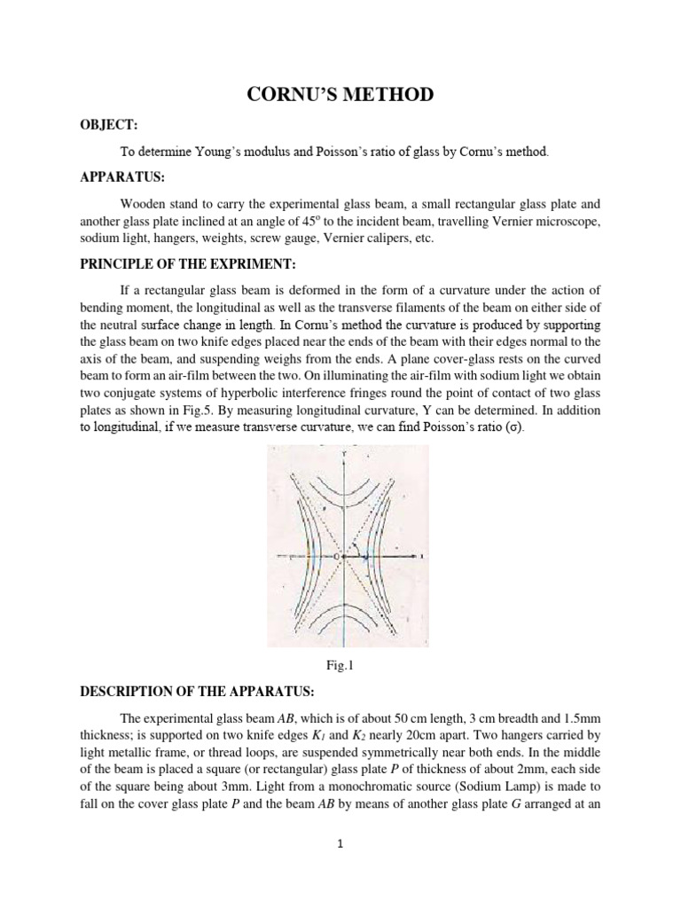 Carnus Method | PDF | Bending | Beam (Structure)