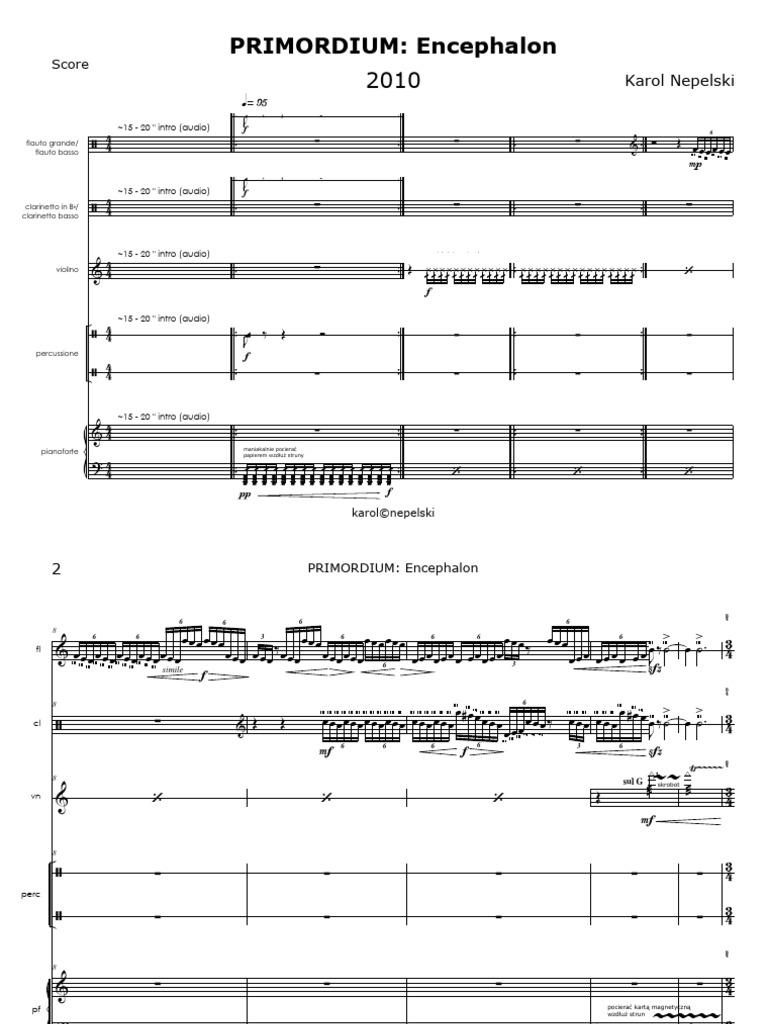 PRIMORDIUM Encephalon Ver Gamma | PDF