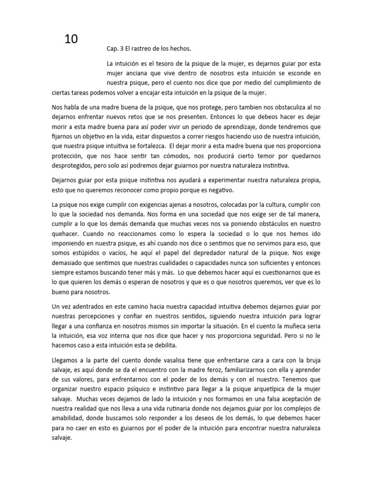 Resumen_cap._3_ | PDF | Psique (psicología) | Intuición