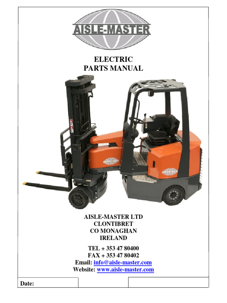 Electric Parts Manual for Technicians | PDF | Steering | Brake