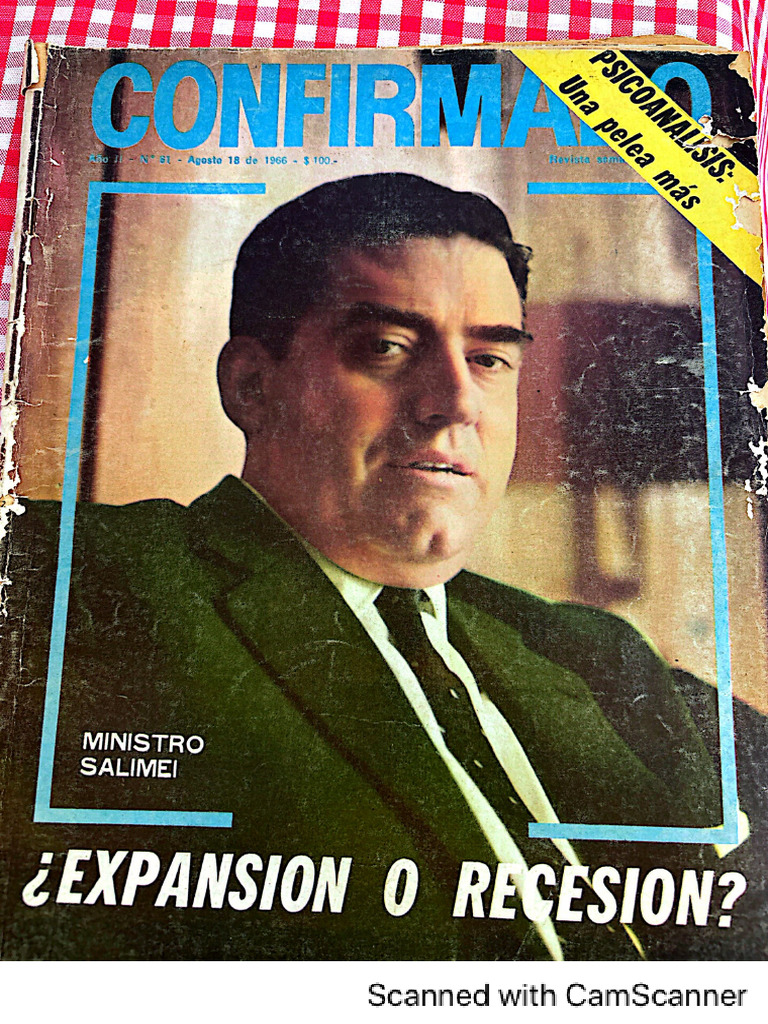 Revista "Confirmado" Agosto 1966 | PDF