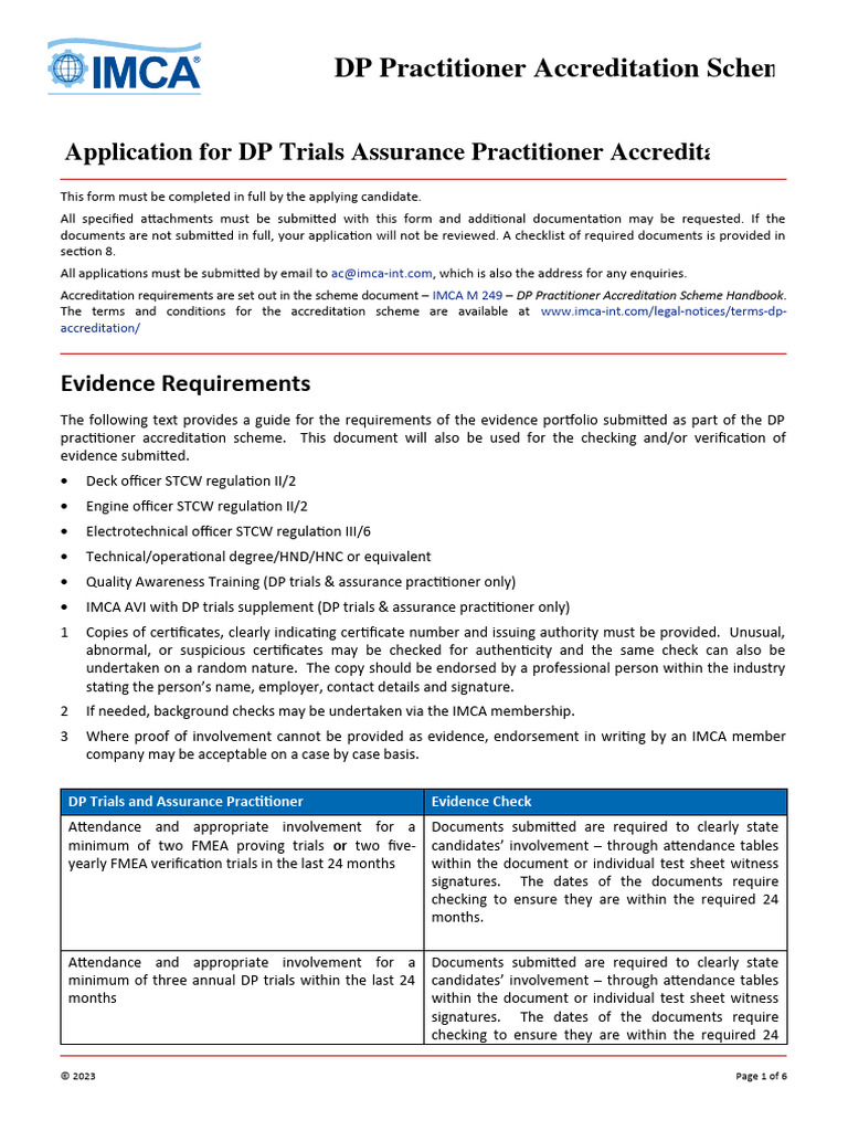 DP Practitioner Accreditation Guide | PDF | Certification | Justice