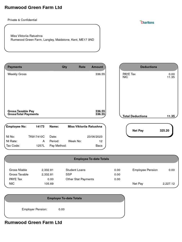 Last Three Month Payslip | PDF | Tax Deduction | Services (Economics)