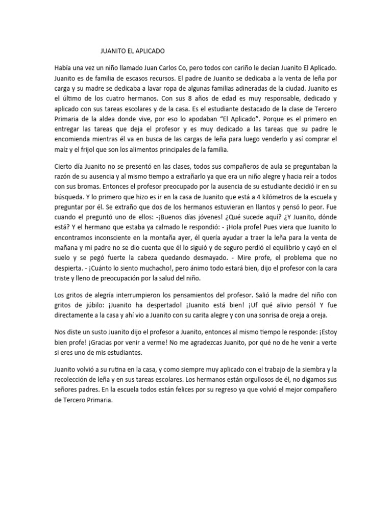 Cuentos Infantiles Padep | PDF