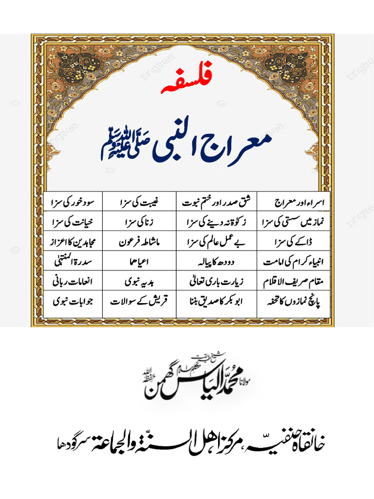 Falsafa e Meraj | PDF