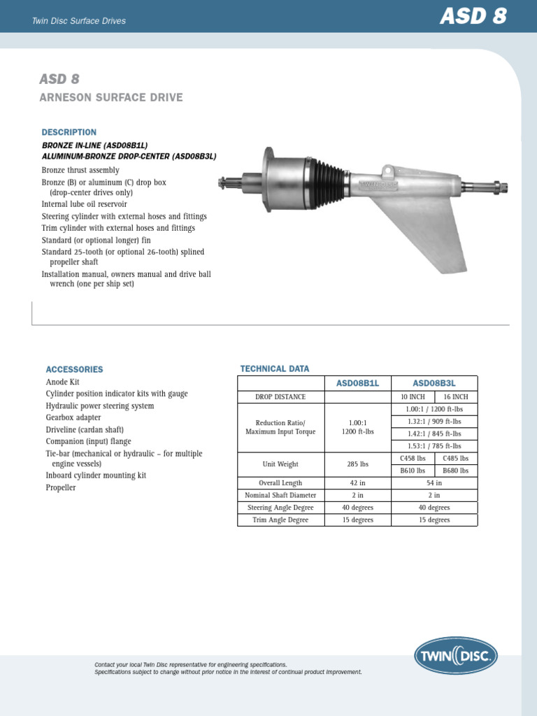 Arneson Asd | PDF | Propeller | Marine Propulsion