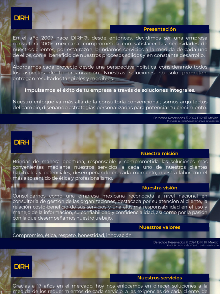 CV Dirh® | PDF | Business | México