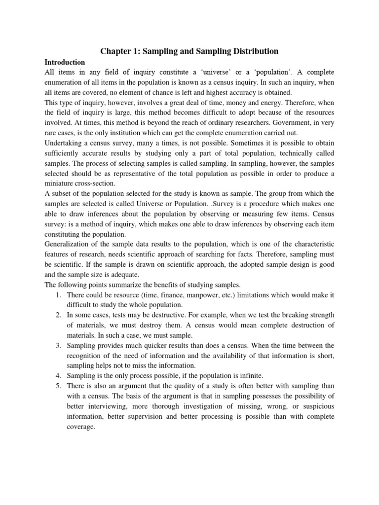 Stat Ii Chapter 1 And 2 Pdf Estimator Bias Of An Estimator