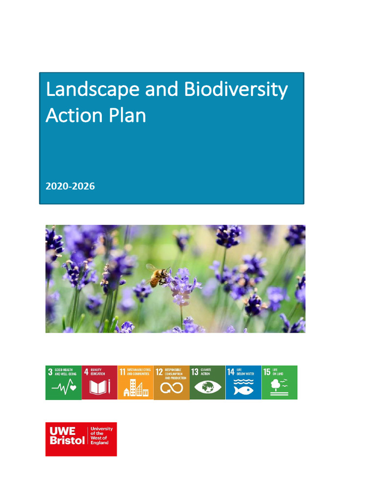 Landscape and Biodiversity Action Plan 1 | PDF | Biodiversity | Habitat