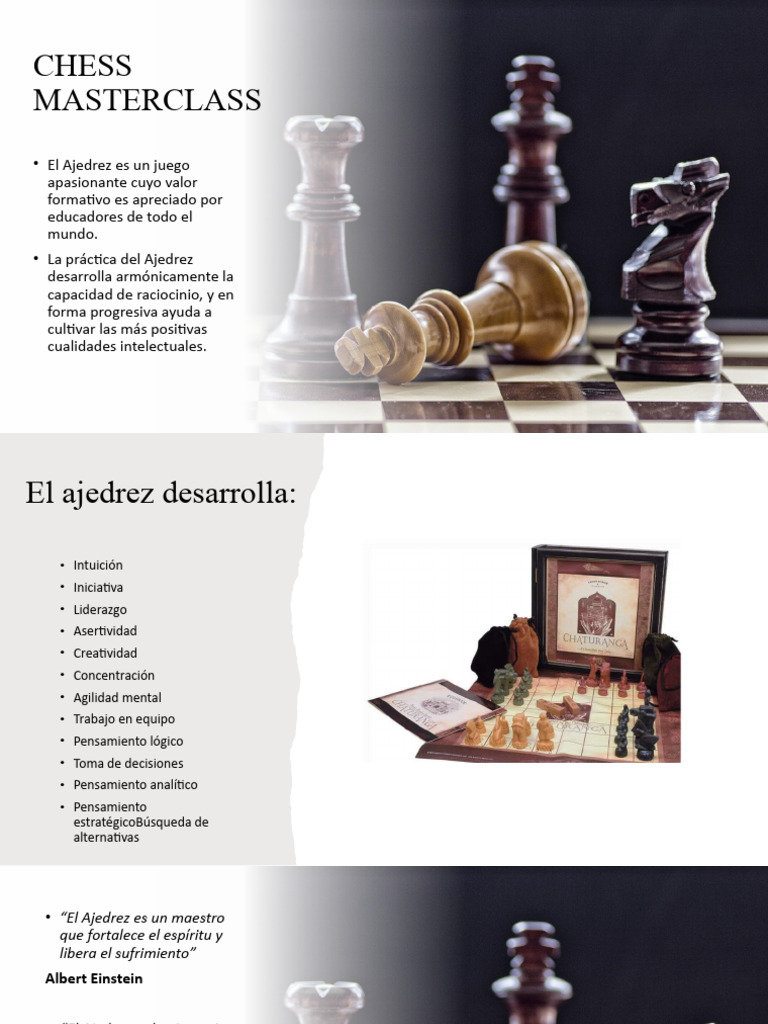 Chess Masterclass | PDF | Aperturas de ajedrez | Juegos competitivos