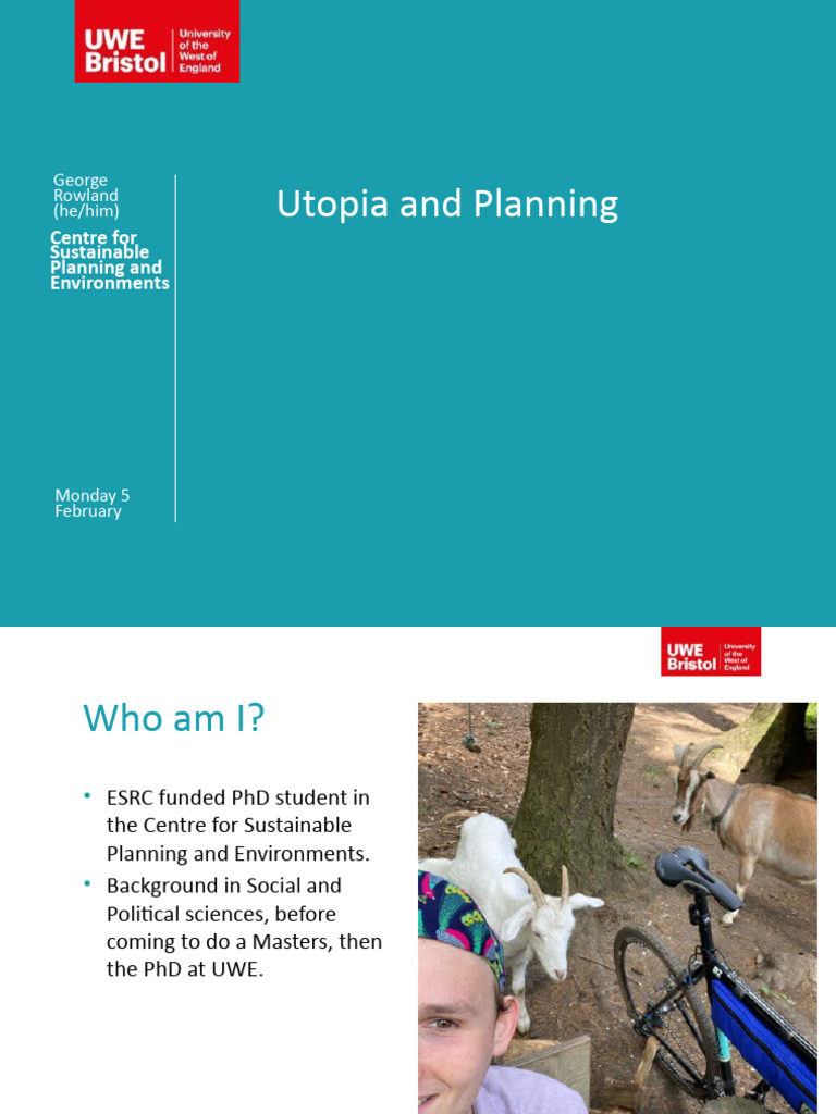 Utopia and Planning Lecture Slides | PDF | Utopia | Capitalism