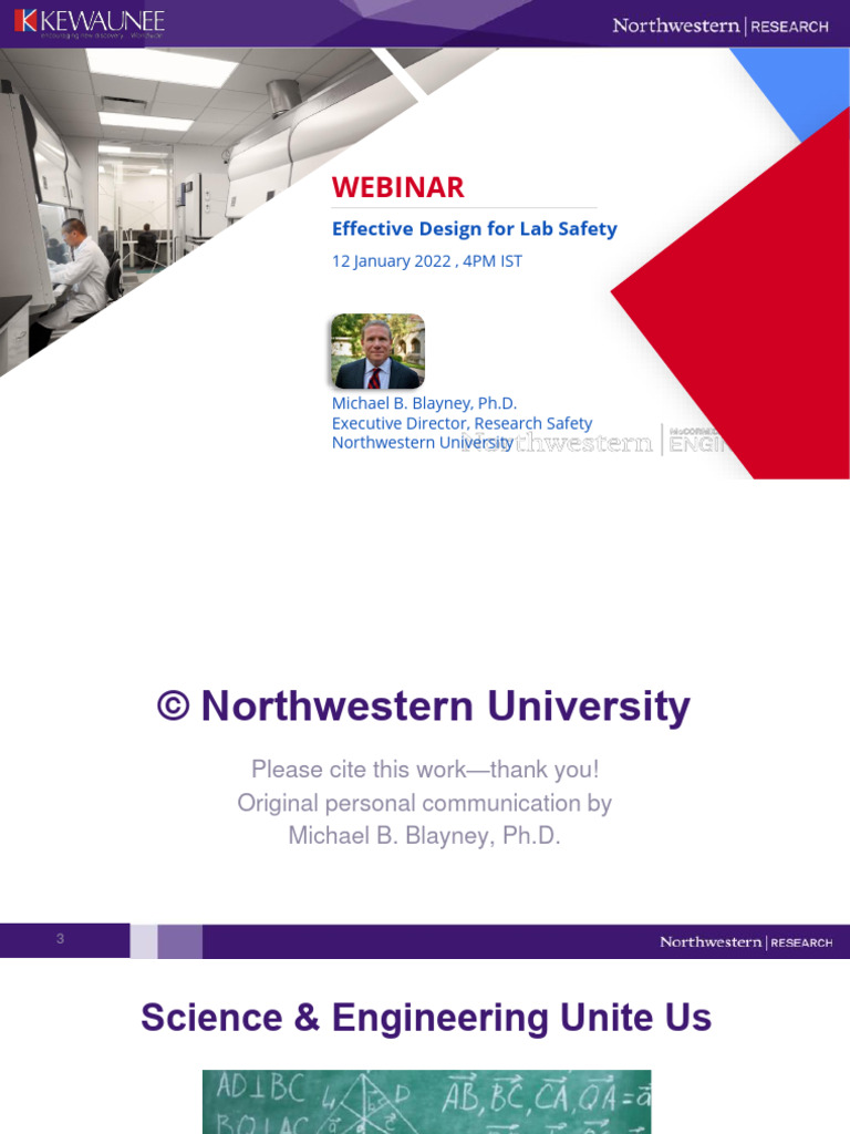 Webinar Effective Design For Lab Safety | Download Free PDF | Laboratories