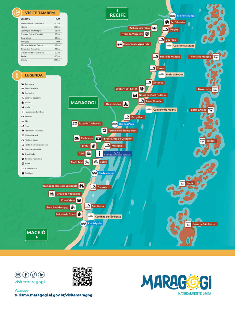 Mapa A4 - Maragogi 3 | PDF