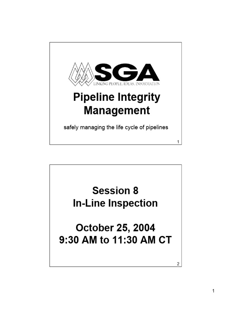 Pipeline Inspection Insights | PDF | Metrology | Applied And ...