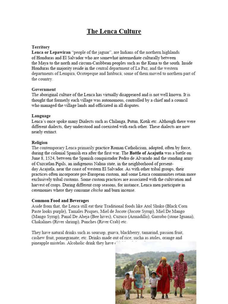 Honduran Ethnic HW | PDF | Indigenous Peoples Of The Americas ...