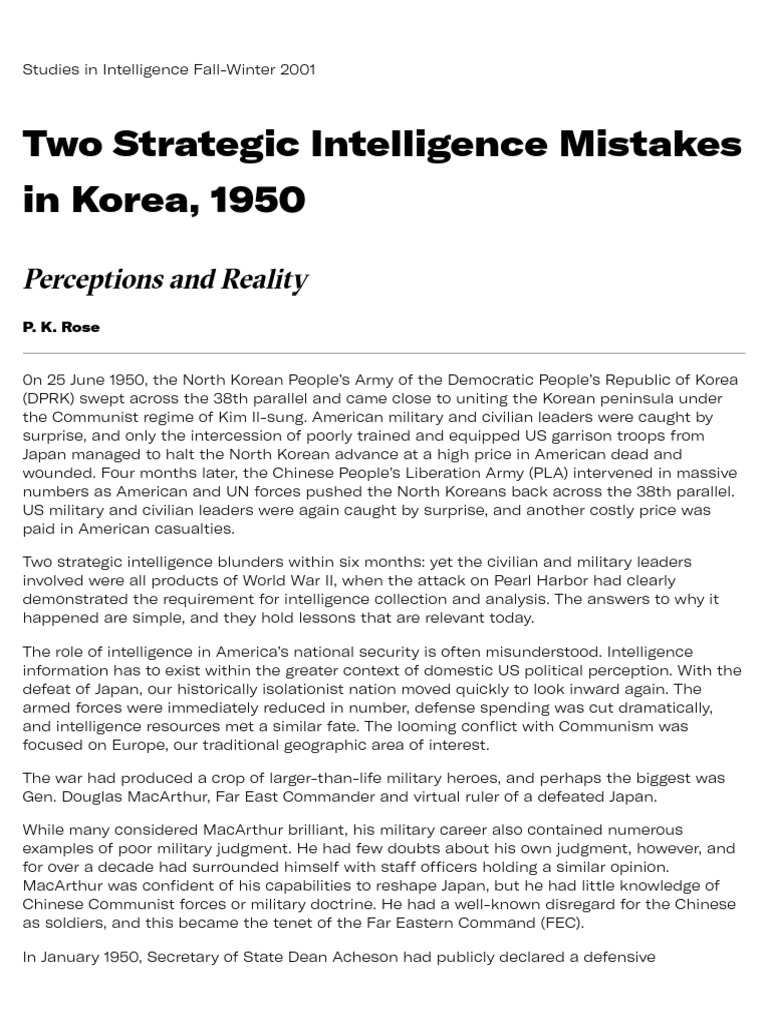 Document fd5f3125 | PDF | Korean War | North Korea